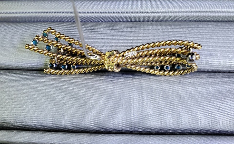 Stunning Retro 18 Karat Yellow Gold Fine Persian Turquoise Brooch/Pin ...