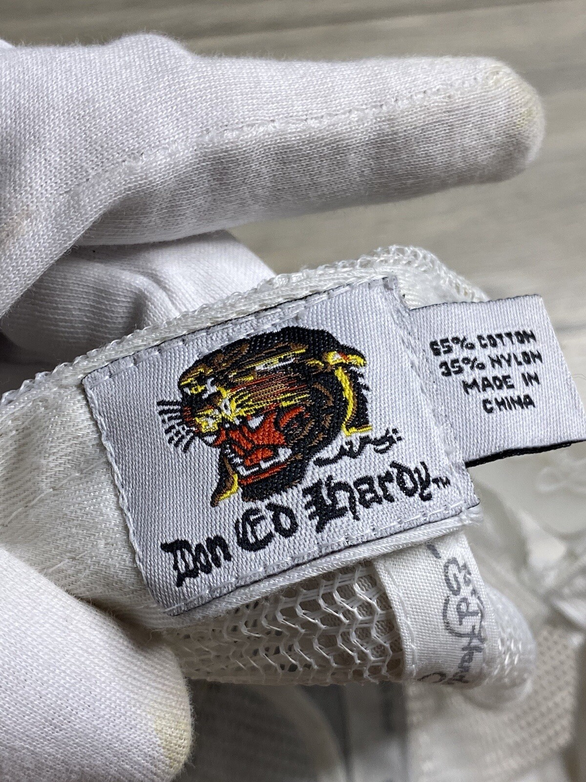 Ed Hardy Vintage Tiger Logo Embroidered Cap Hat Tatto… - Gem