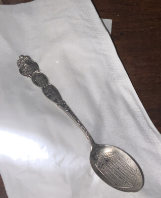 Souvenir Spoons - Masonic Temple