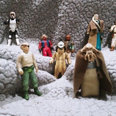 Kenner Star Wars ROTJ Vintage 1983 Squid Head and Prune Face Figure(s ...