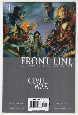 Civil War: Front Line #1 (Oct 2006, Marvel) Spider-Man, Iron Man ...