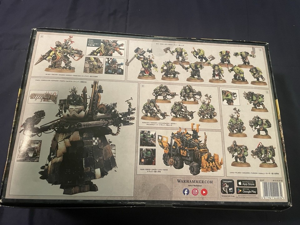 Orks Battleforce Box - Stompa Boyz - Box Damaged - NIB - GW Warhammer ...