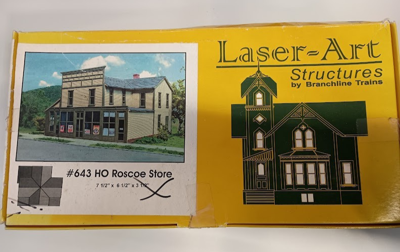 HO SCALE LASER-ART STRUCTURES #643 ROSCOE GENERAL STORE BUILDING KIT | eBay