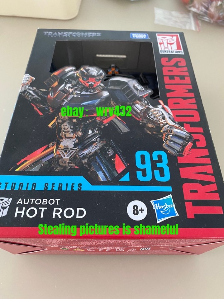 Hasbro Perfect Transformers Studio Series Ss-93 Autobot Hot Rod Action ...