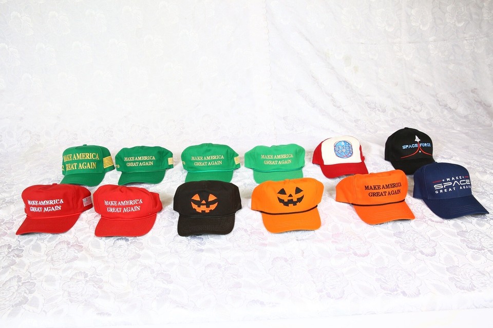 COMPLETE MAGA HAT COLLECTION DONALD TRUMP CALI FAME AUTHENTIC OFFICIAL ...