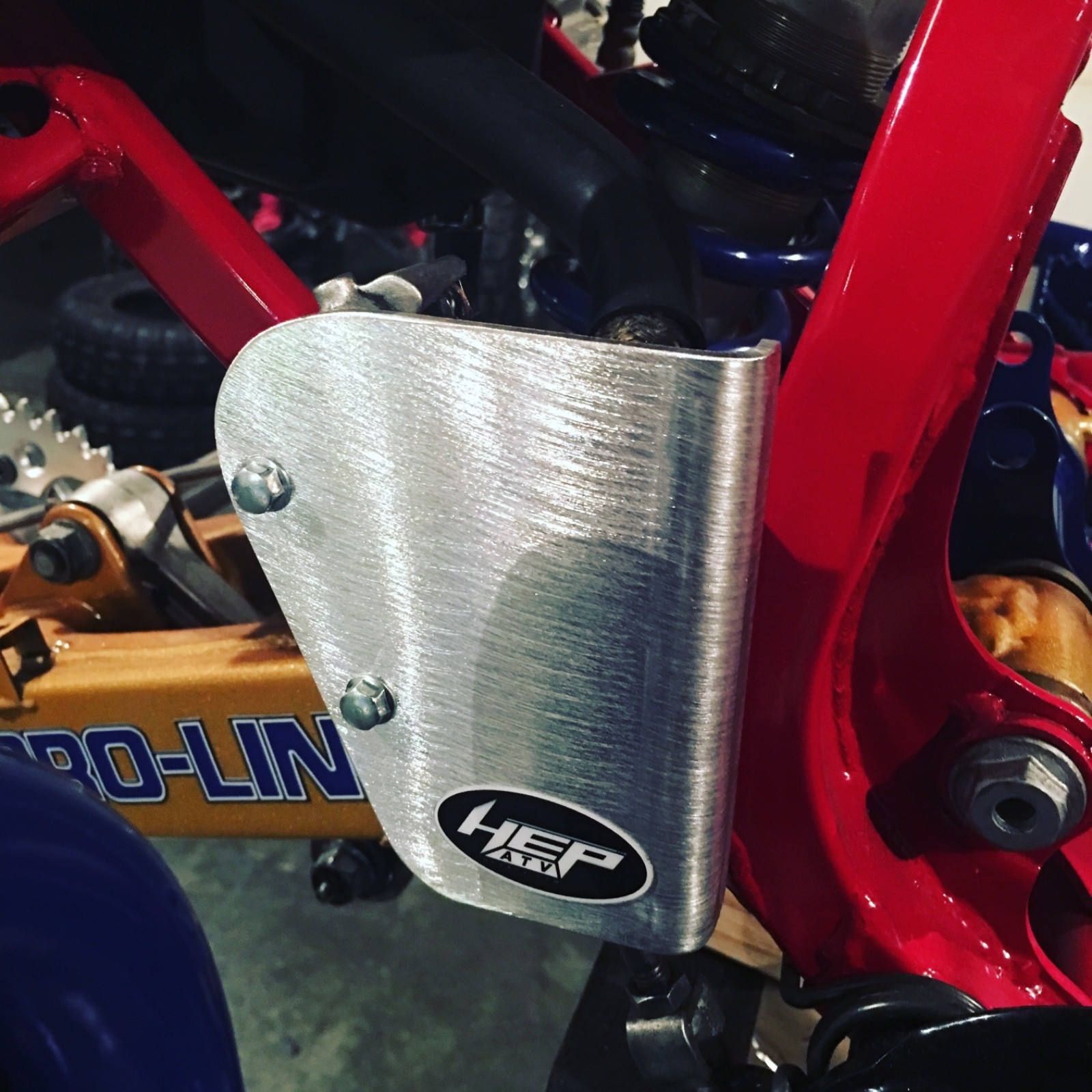 Honda TRX250R TRX 250R 250 R HEPATV ATV Aluminum Master Cylinder Guard ...