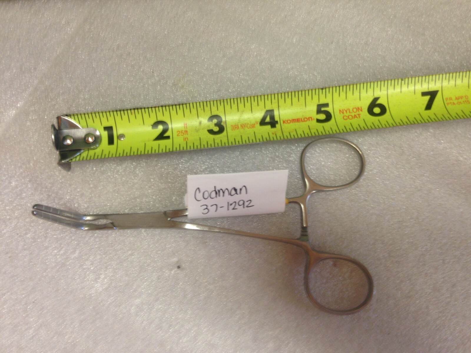 Codman 07 Classic 37-1292 90 Degree Angle Forceps / Clamp *30 | eBay