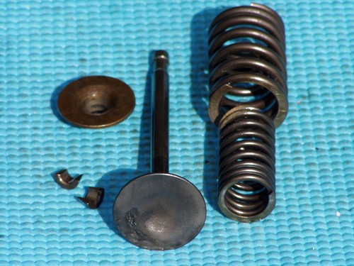 69-77 Honda CB750 K F & A intake valve, spring, retainer & cotters | eBay