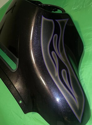 Harley-Davidson Batwing Fairing Iridescent Flames 57000016 | Front ...