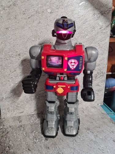 Vintage M.A.R.S Super Fighter Robot Cybotronix 2005, 15" MIB! Hap-P-Kid ...