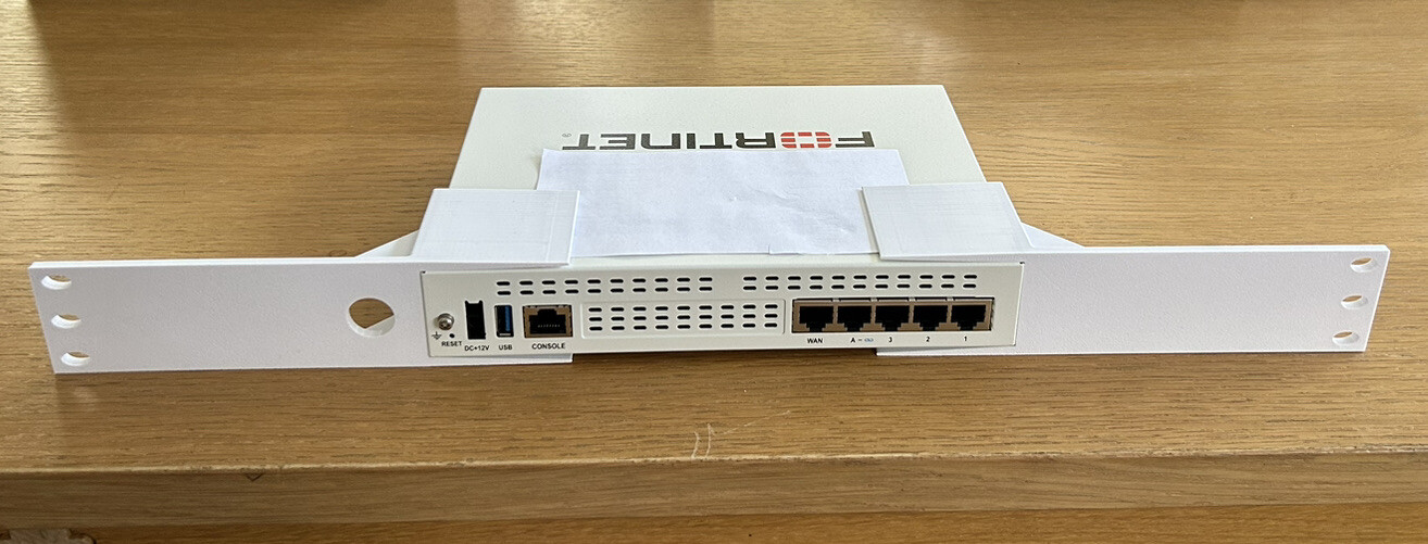 Fortigate 40/40F 60/60F rack mount kit | eBay
