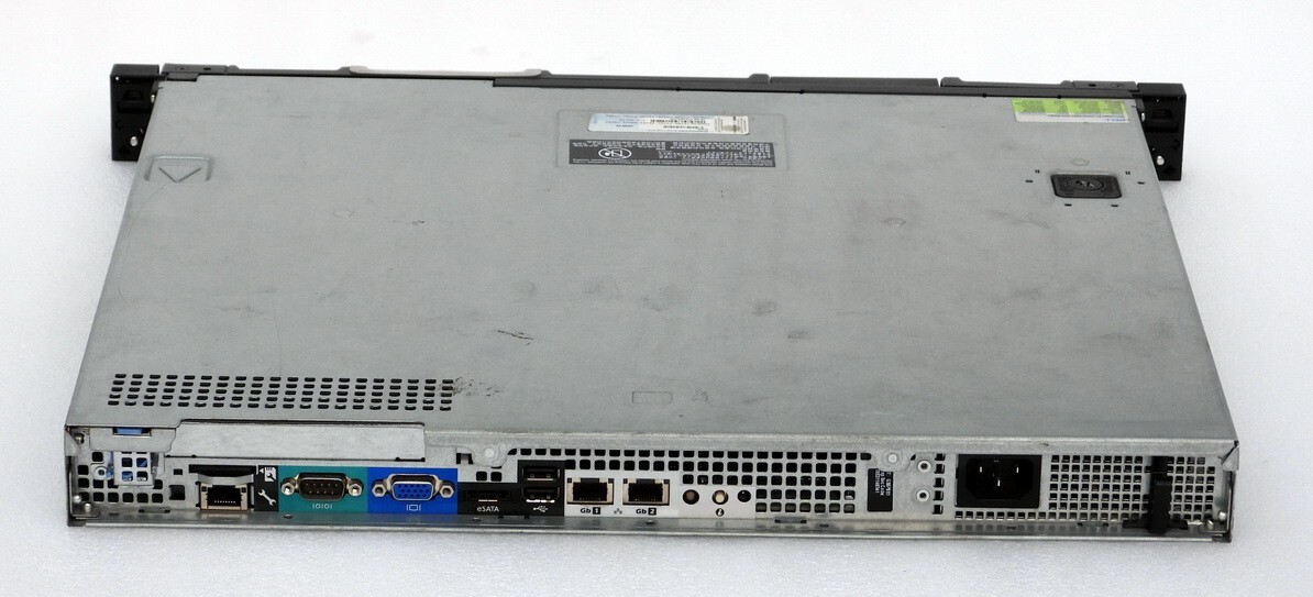 DELL POWEREDGE R210 II ULTRA COMPACT RACK NETWORK SERVER MODEL E10S ...