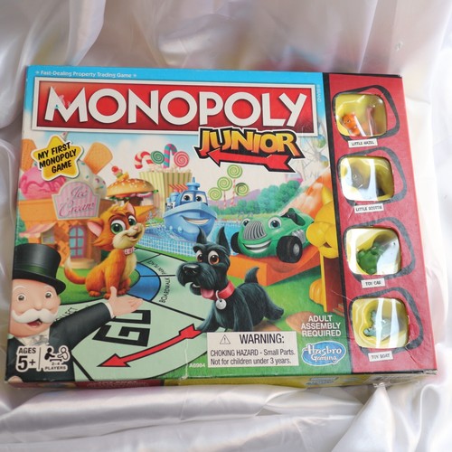 Monopoly Junior Children's Board Game Hasbro Gaming 2016 Complete ...
