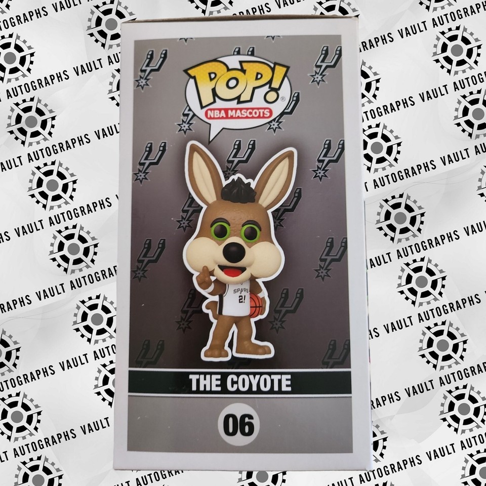 Robert Horry Signed Funko Pop Nba Mascots The Coyote #06 Spurs Beckett ...