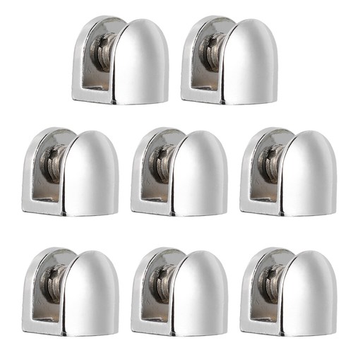 8pcs Zine Alloy Glass Clamps Fixing Clamps Glass Bracket for 6-8mm ...