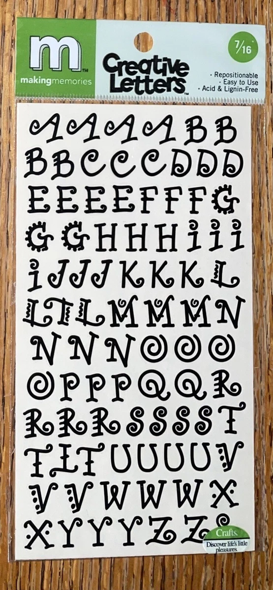 Creative Letters A Z