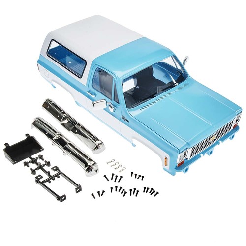 RC4WD Chevy Blazer Hard Body Complete Set Light Blue Z-B0148 ...