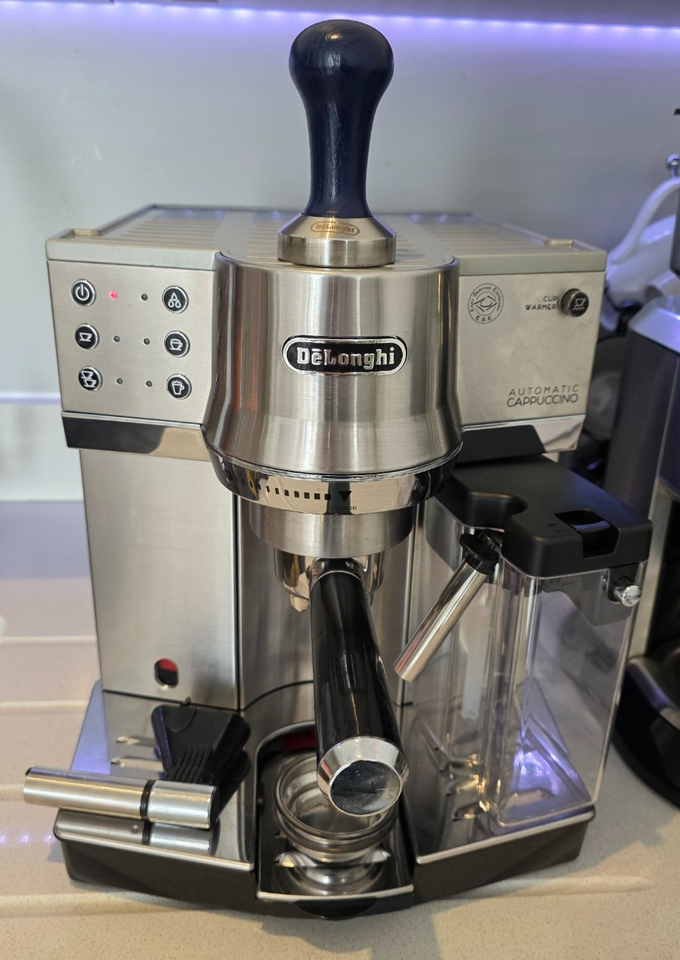 Delonghi EC860.M Espresso Coffee Machine & KG521.M Dedica Pro Grinder ...
