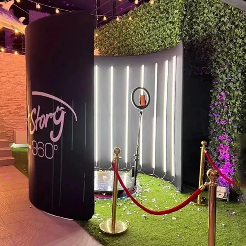 10'W x 8'H 360 Photo Booth Backdrop Frame LED Backdrop Enclosure For ...