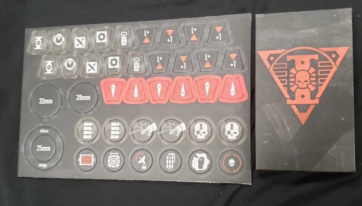 Warhammer 40k Kill Team Tomb World Deathwatch Cards & Tokens Set | eBay