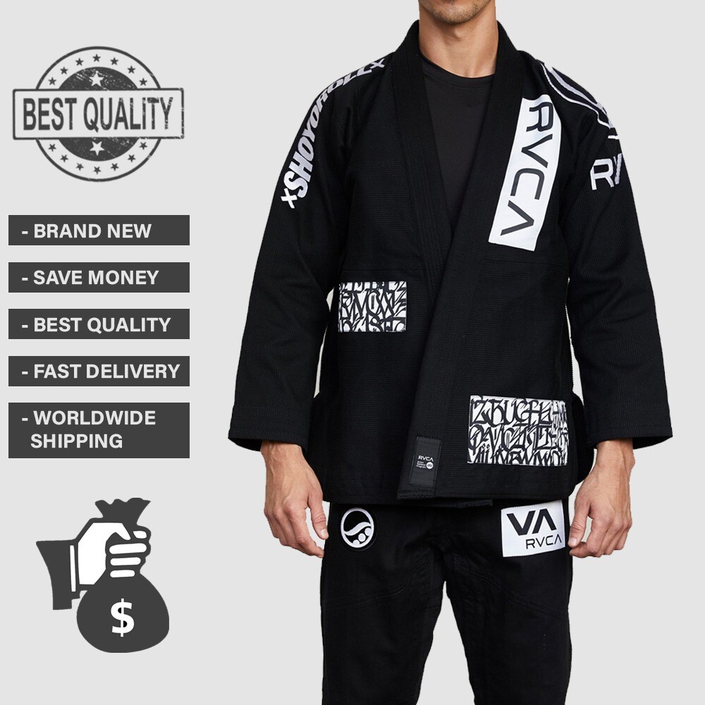 Black BJJ Suit Top Selling SHOYOROLL Brazilian Jiu-Jitsu Gi 450gsm ...