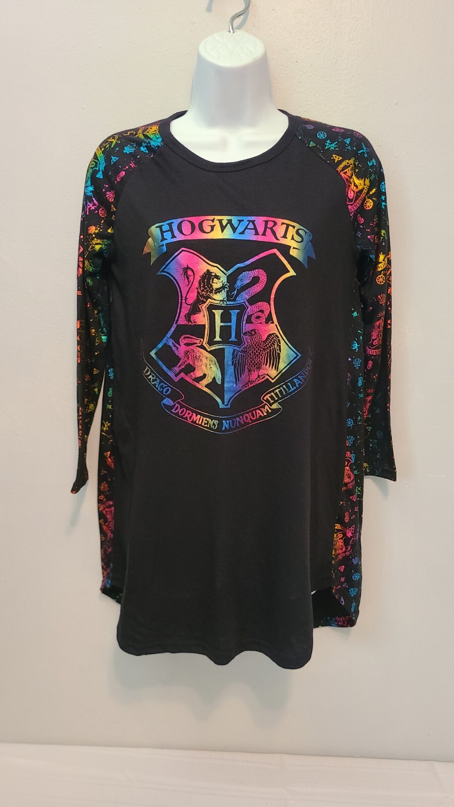 Harry Potter XL Hogwarts Houses Rainbow Hologram Ragl… - Gem