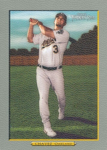Eric Chavez 2006 Topps Turkey Red #394 A's Baseball Card | eBay