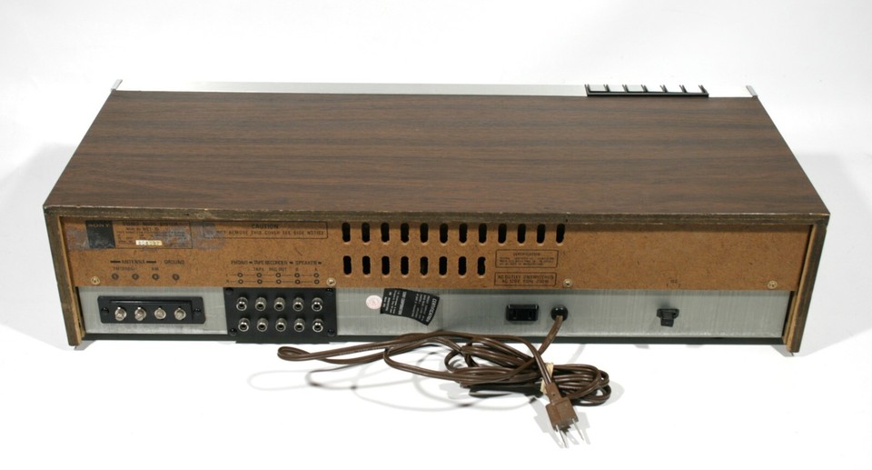 Vintage Sony Stereo Music System Receiver HST-79 w/Original Speakers SS ...