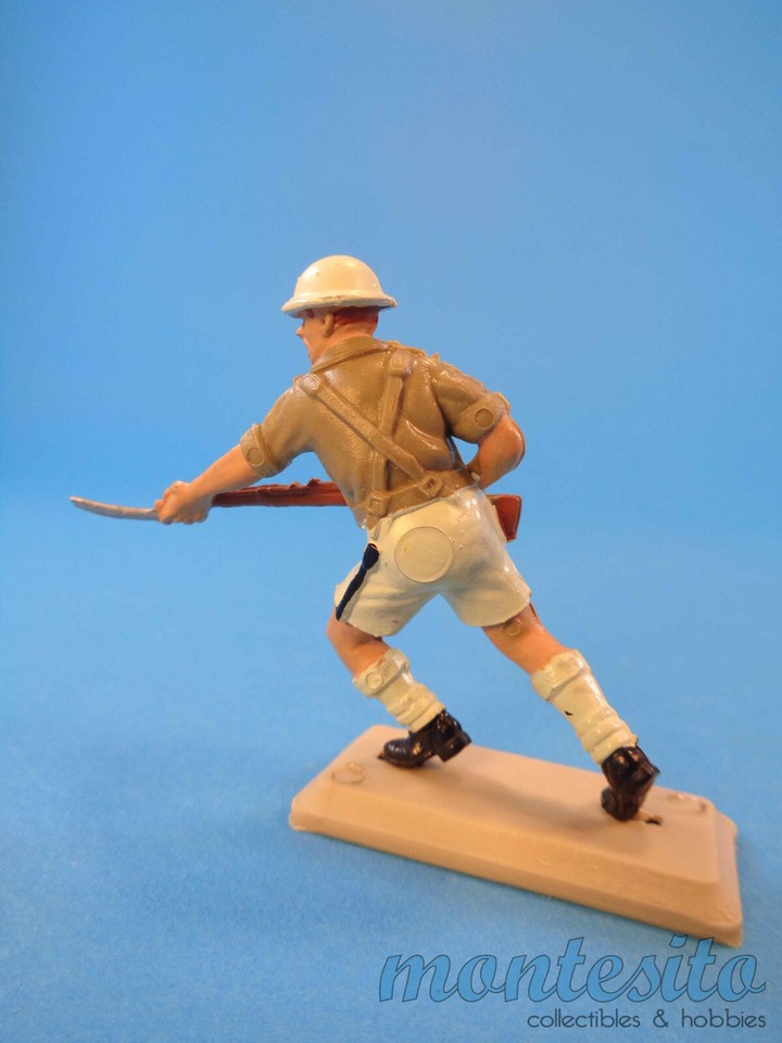 BRITAINS DEETAIL DSG * WWII BRITISH 8th ARMY DESERT RATS TROOPS * SET ...