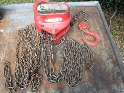 Hoists - Manual Chain Fall Hoist