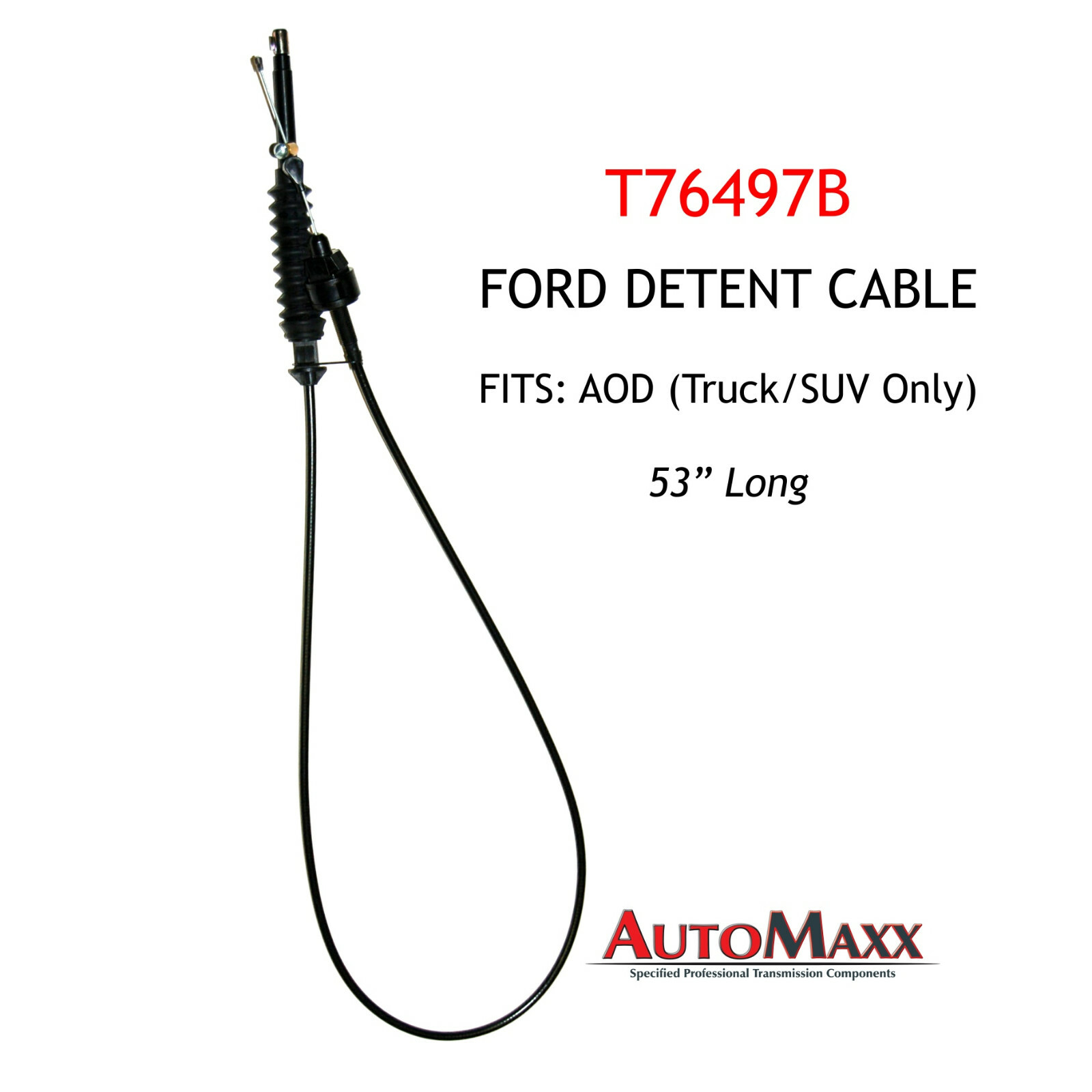 1987-1993 AOD Ford Truck Transmission Detent Kickdown Cable | eBay