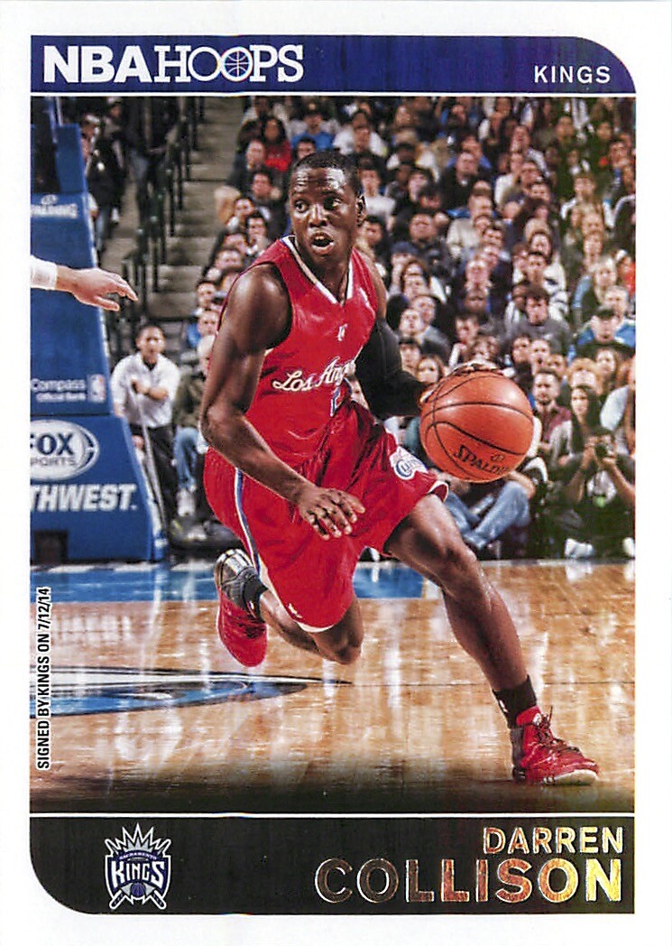 Darren Collison 2014-15 Panini NBA Hoops Basketball Card #176 ...