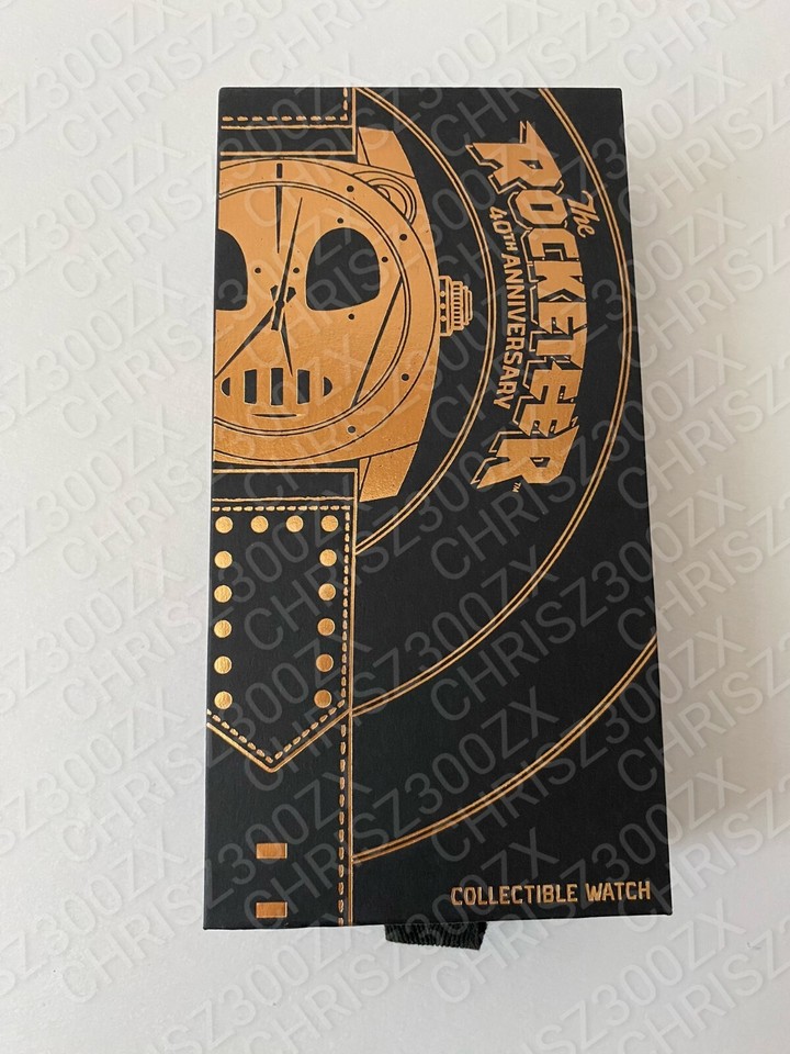 The Rocketeer Wrist Watch Limited Edition 40th Anniversary Target Coin ...