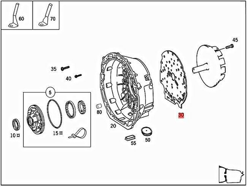 Genuine MERCEDES Intermediate plate 1402774214 | eBay