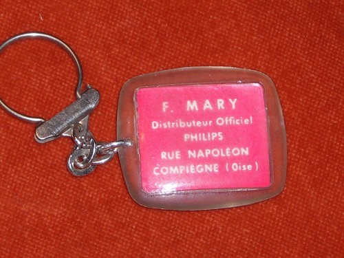 Porte-clés key ring MARY Distributeur Officiel PHILIPS R Napoleon ...