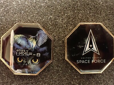 USSF-8 Nasa Space Force coin full color | eBay