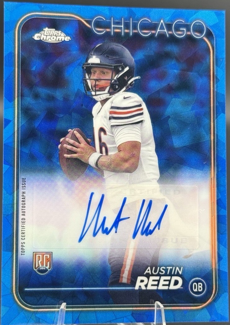 2024 Topps Chrome Sapphire Edition - Rookie Autographs Austin Reed #RA ...