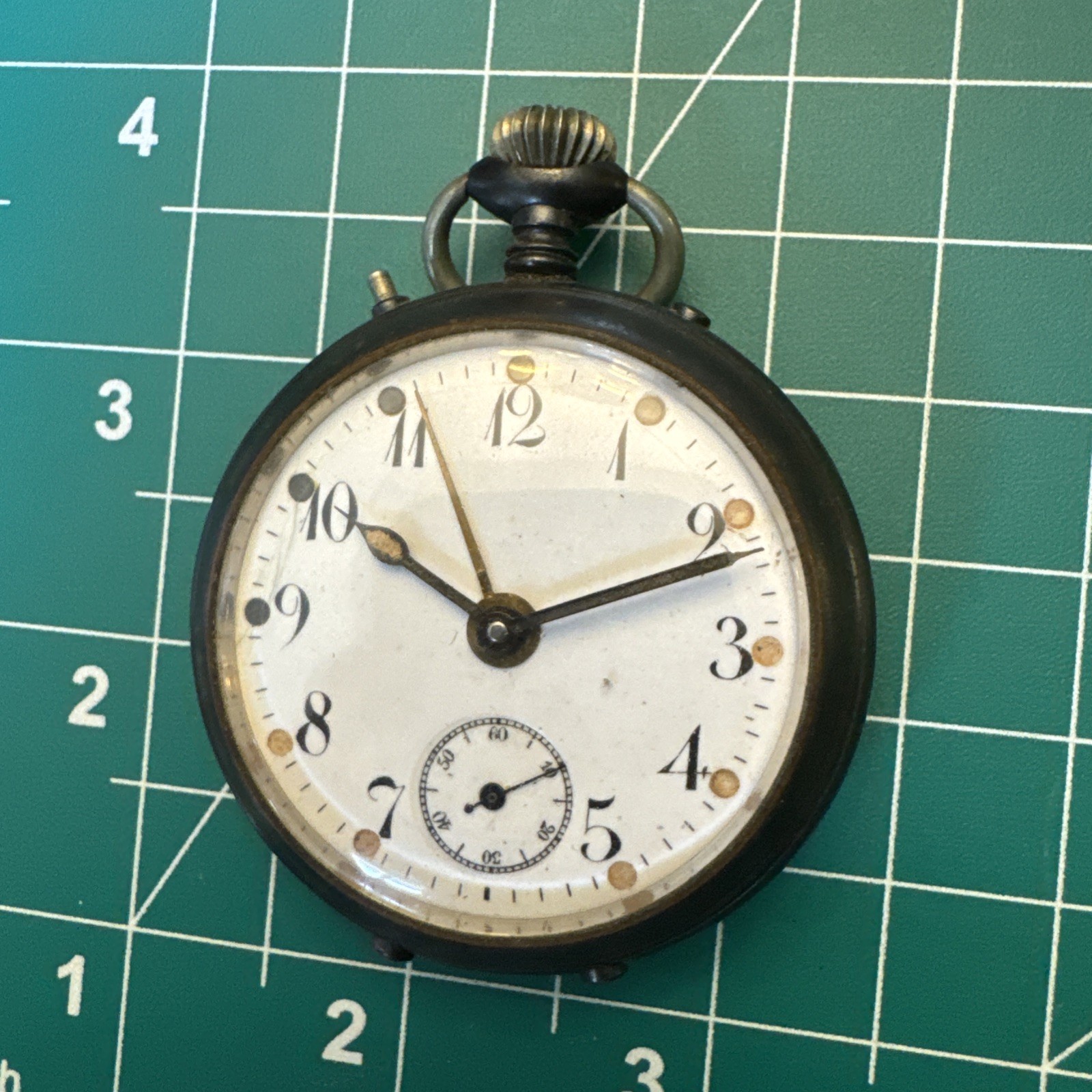 Antique Junghans Pocket Alarm Watch for Parts or Repa… - Gem