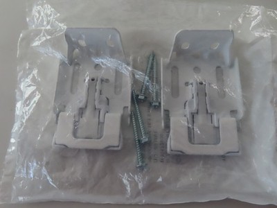 Hunter Douglas OEM Heavy Duty Metal Silhouette Bracket Pair w/Screws ...