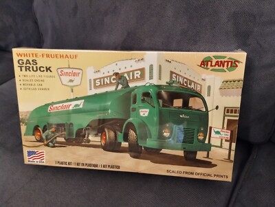 2019 Vintage Atlantis White/Fruehauf Sinclair Gas Truck Model Kit | eBay