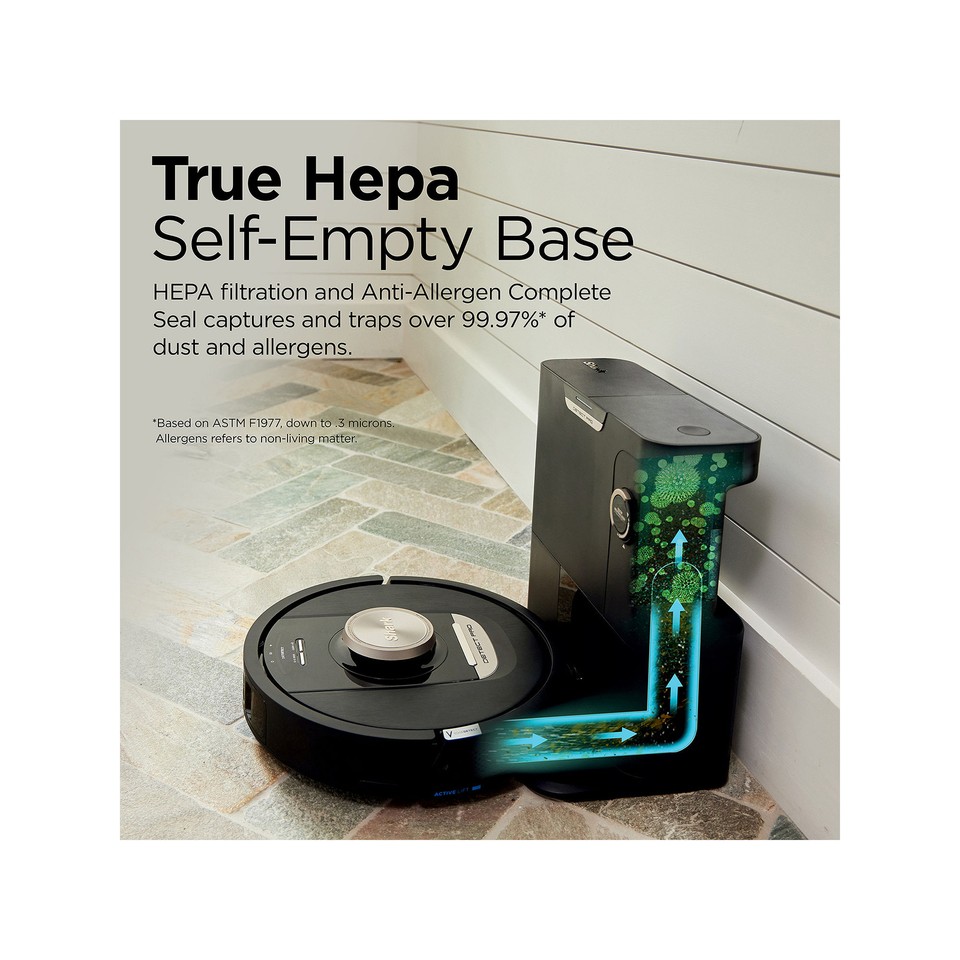 Shark Detect Pro Robotic Vacuum RV2820AE - BLACK ONE SIZE | eBay