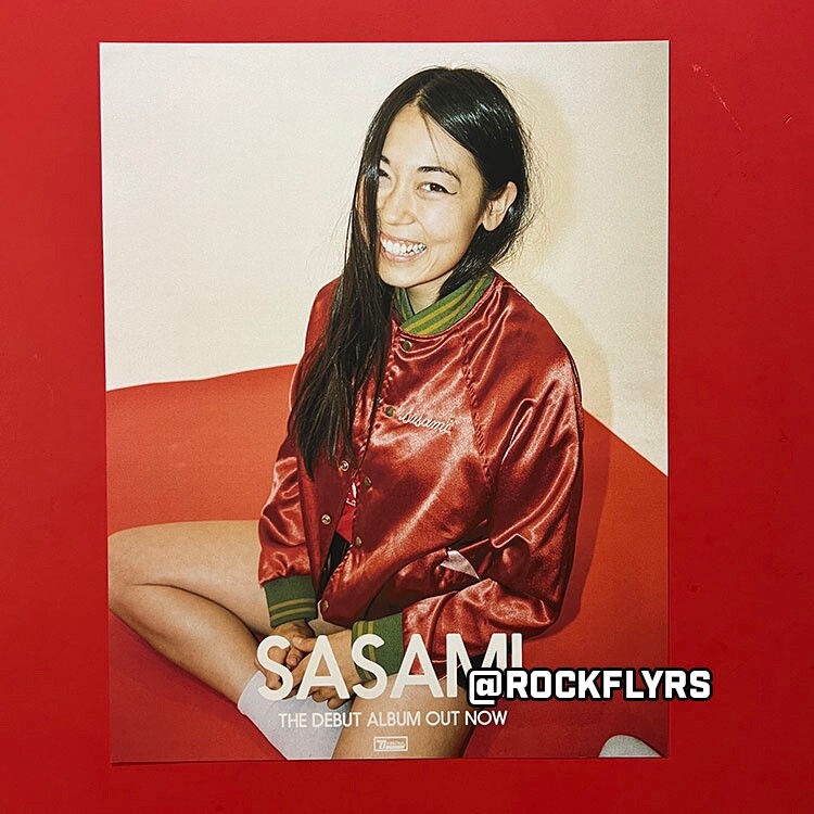 SASAMI "Debut Album" Double-sided record store promo poster | eBay