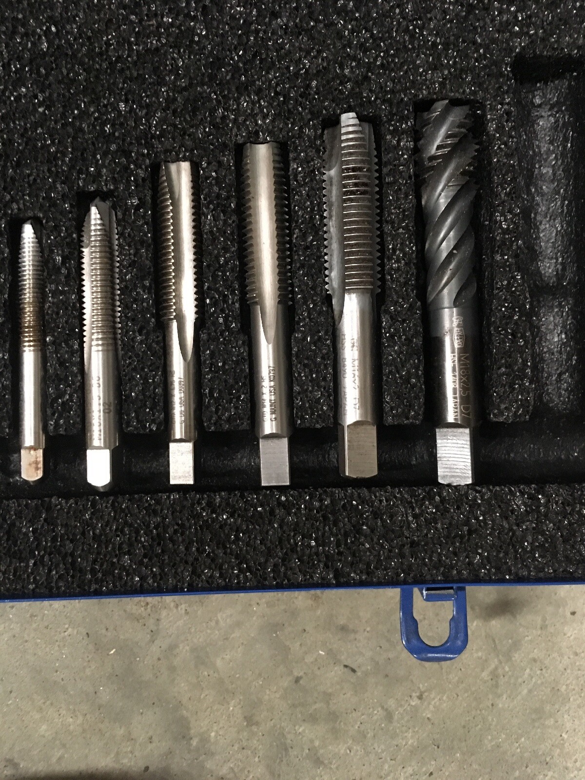 Greenfield Tap & Die Set Metric M6-M18 Little Giant GTD USA Machinist ...