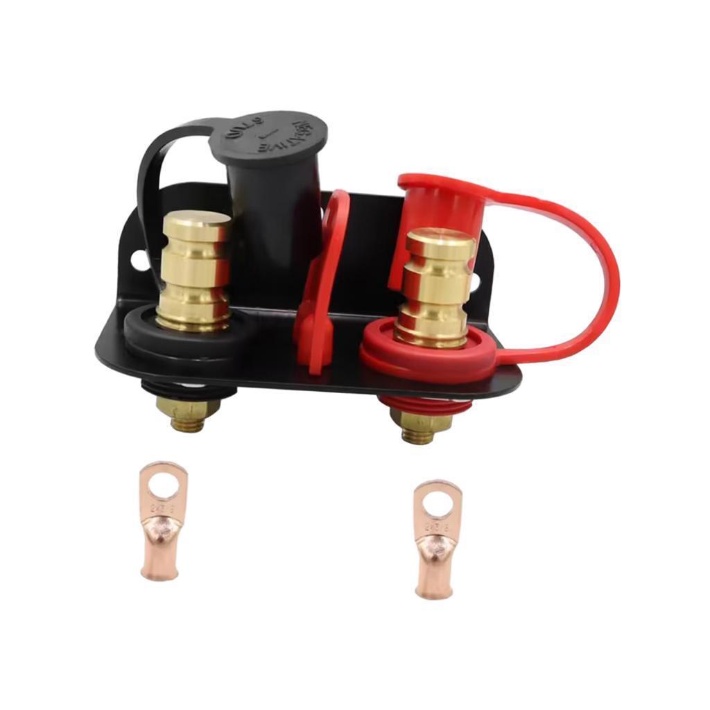 Remote Battery Terminals Battery Jump Post Kit for Car Trucks UTV | eBay