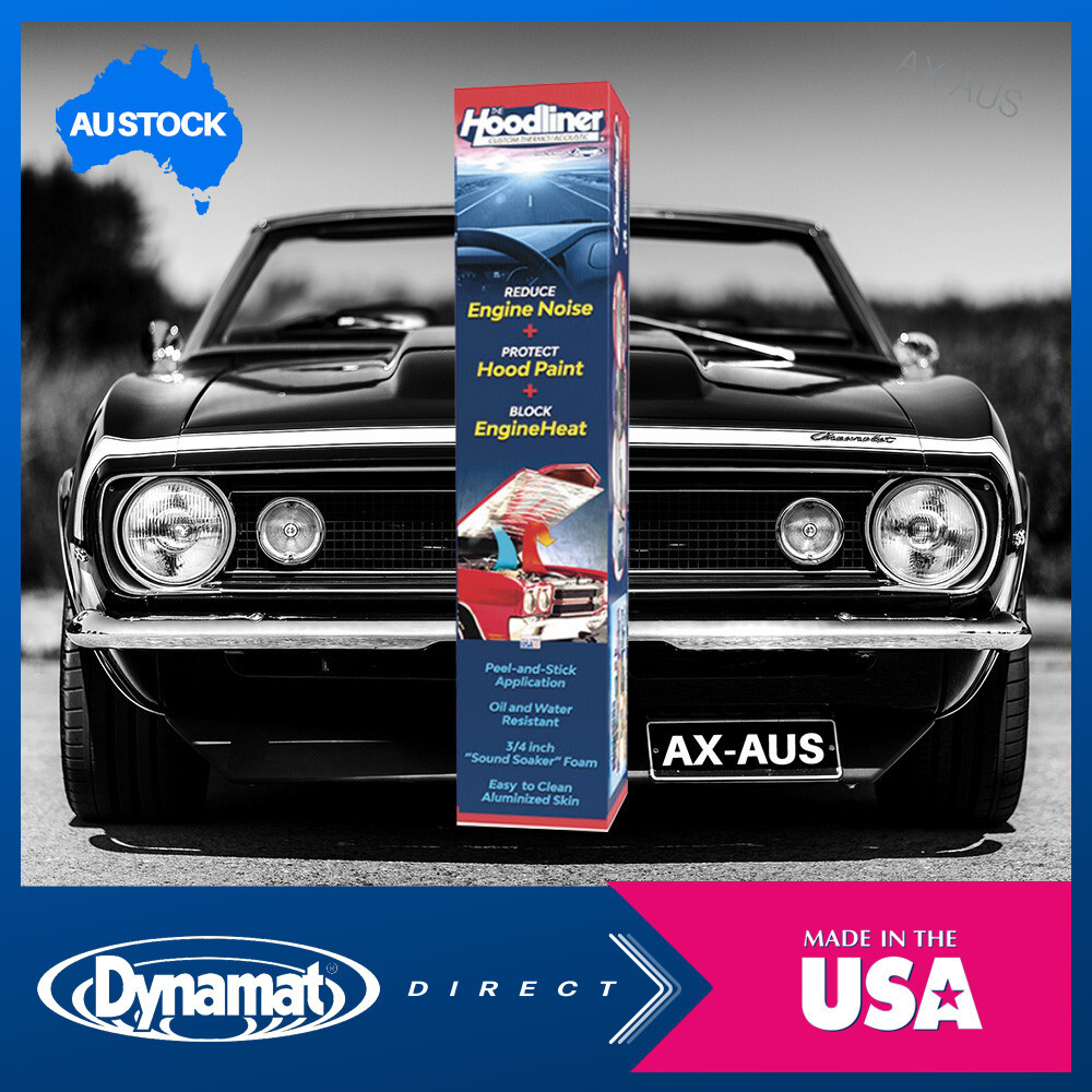 DYNAMAT - 11905 HOODLINER SOUND HEAT DEADENER 1 SHEET PEEL & STICK - 1 ...