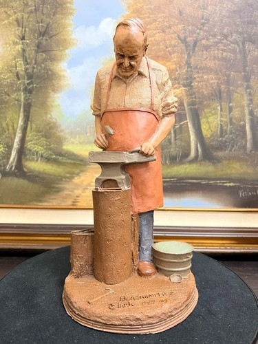 Thomas Clark Gnome "Blacksmith" 1987 Sculpture | eBay