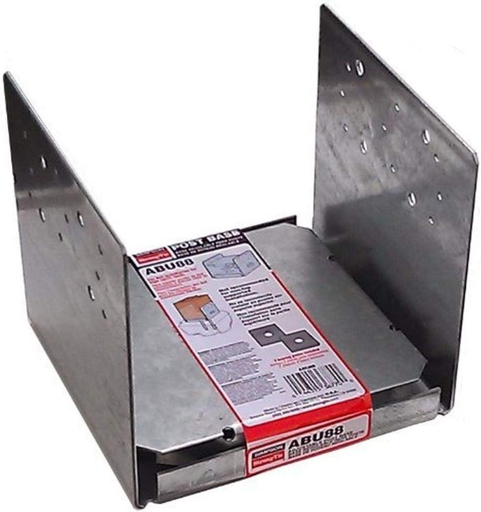 Simpson Strong Tie ABU88Z ZMAX Galvanized 14-Gauge 8x8 Adjustable Post ...
