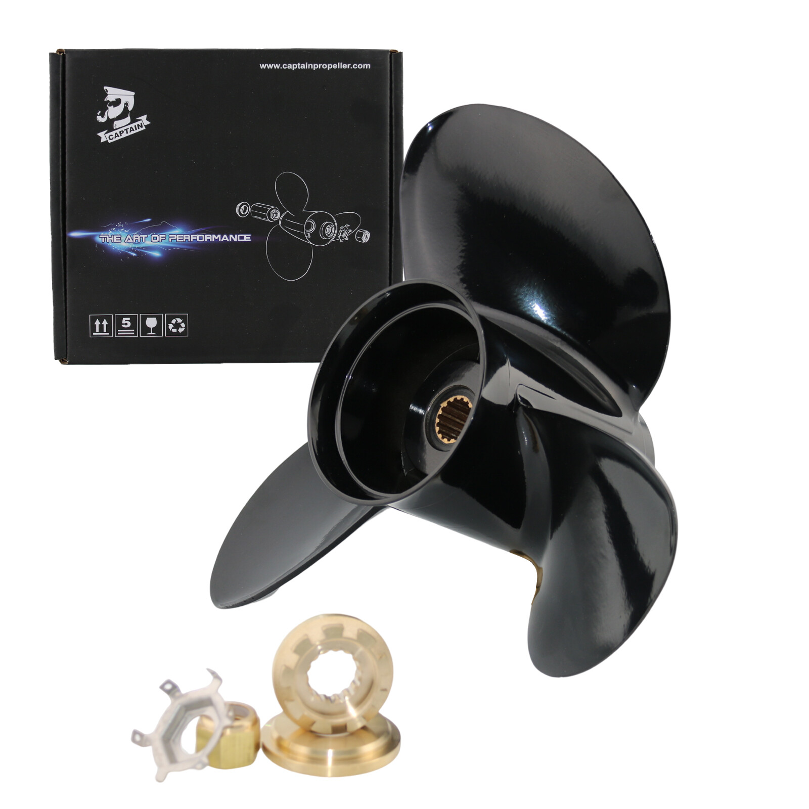 Boat Propeller 14 1/2x19 For Mercury Mercruiser Engine 90-400HP OEM 48 ...