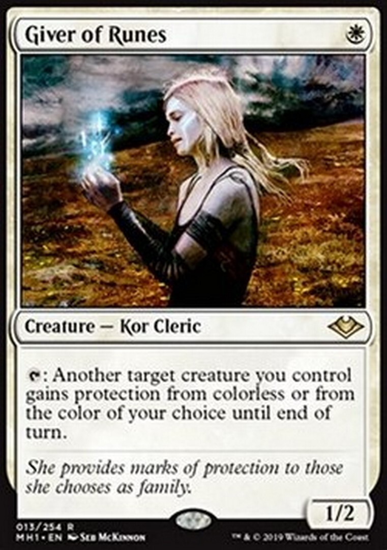 RUSH FR/VF Donneuse de runes Horizons du Modern - Giver of Runes NM MTG ...