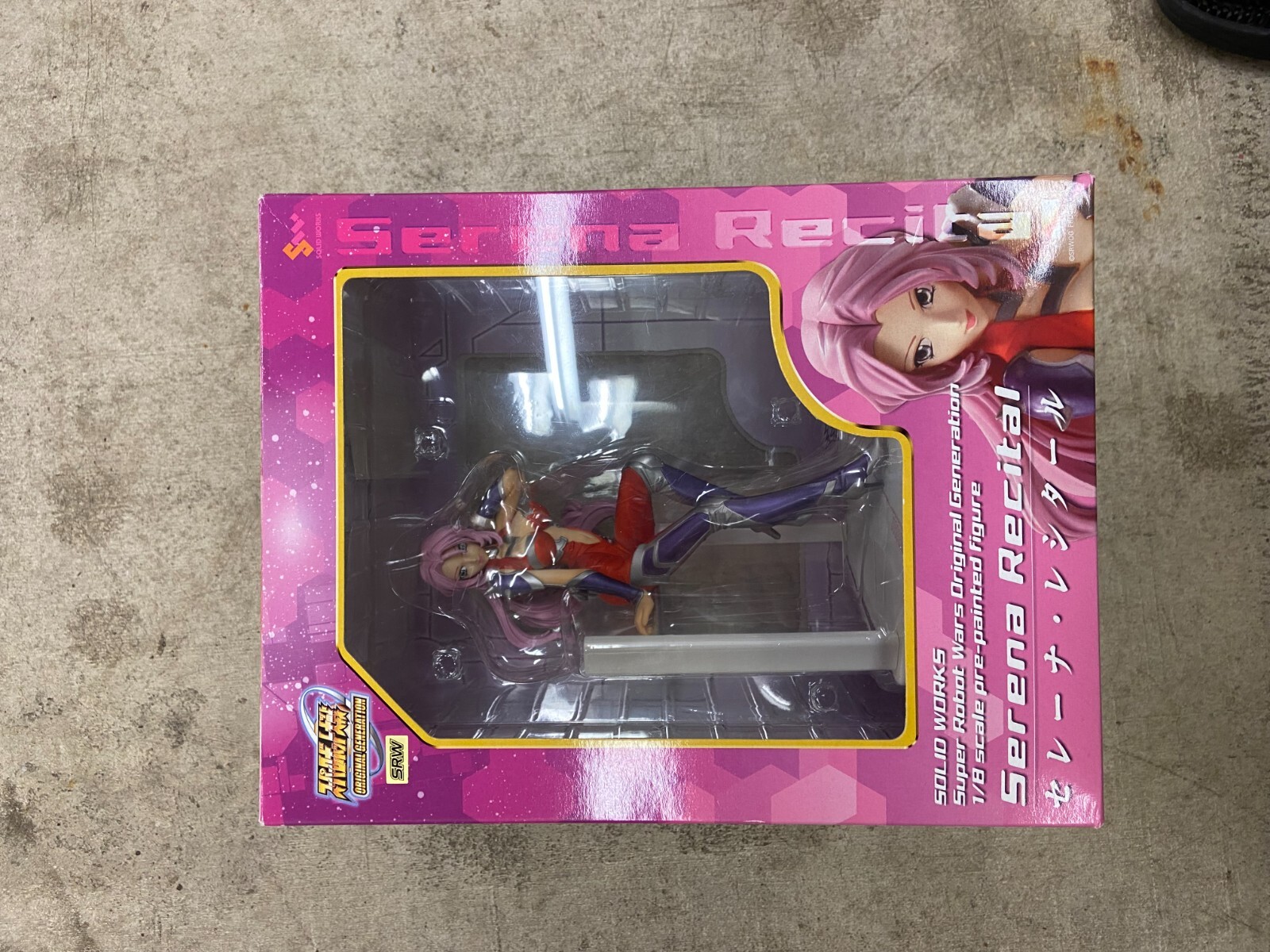 Super Robot Wars Original Generation Serena Recital 1/8 Scale Pvc ...